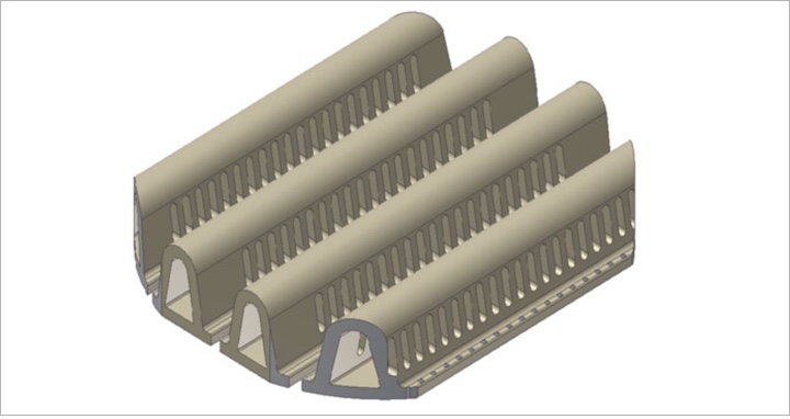 Gas Injection Support Plate | Knight Material Technologies